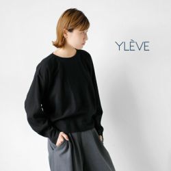 YLEVE イレーヴ テンセル プルオーバー ブラウス “TENCEL P/O BL YLEVE イレーヴ テンセル プルオーバー ブラウス “TENCEL P/O BL