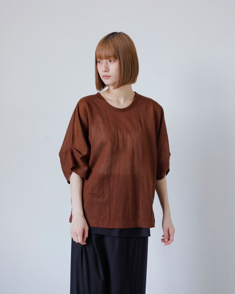 CHIGNON シニヨン シアー カットT ブラウス 8752-177ye-kk CHIGNON シニヨン シアー カットT ブラウス 8752-177ye-kk